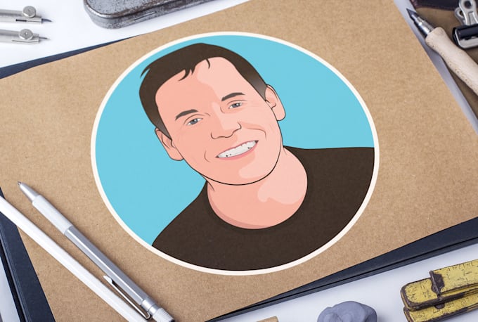 Design vector cartoon character portrait in 24 hours by Soufianelmdn ...