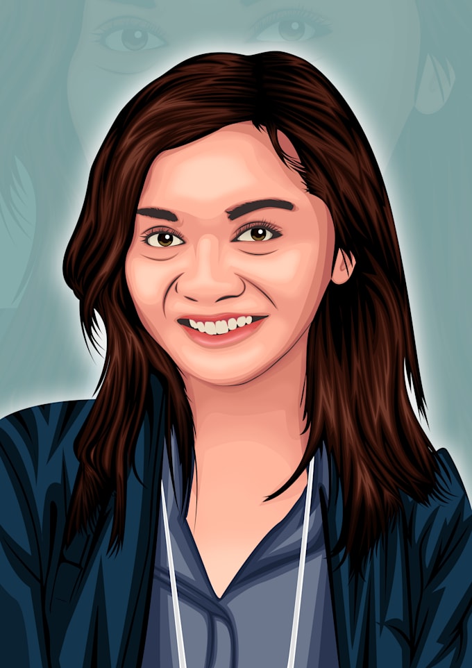Draw a awesome cartoon portrait from your photo in 24h by Dhimas_art ...