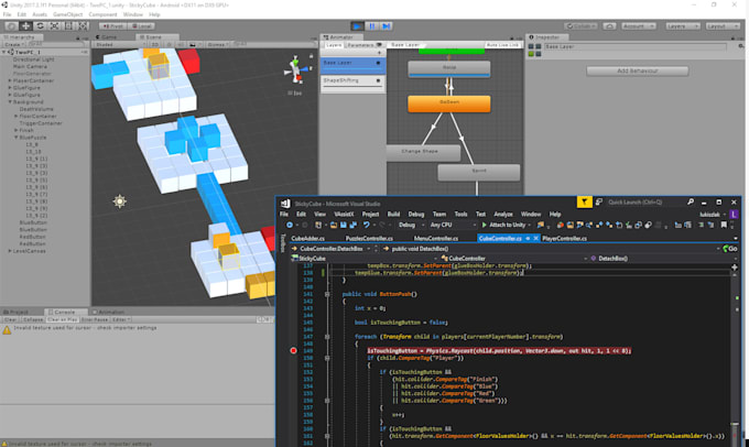 Create high quality code and fix bugs in your unity scripts by Wardsy | Fiverr