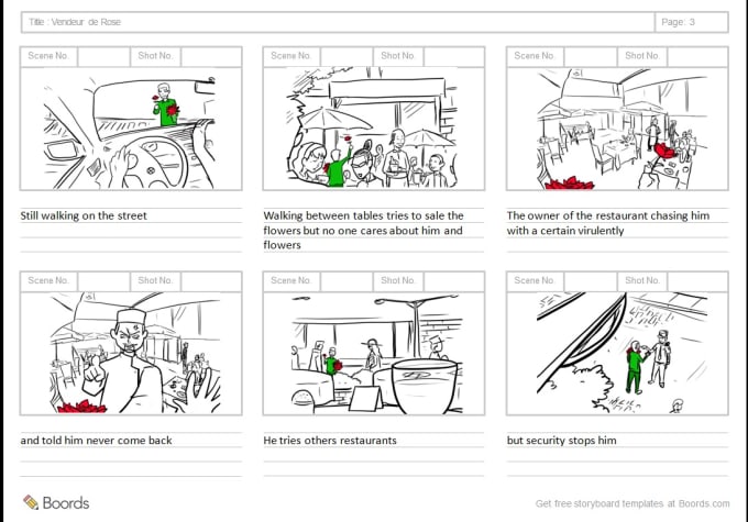 Tranform Your Script In To Amazing Video Storyboard By Jon Comic Fiverr