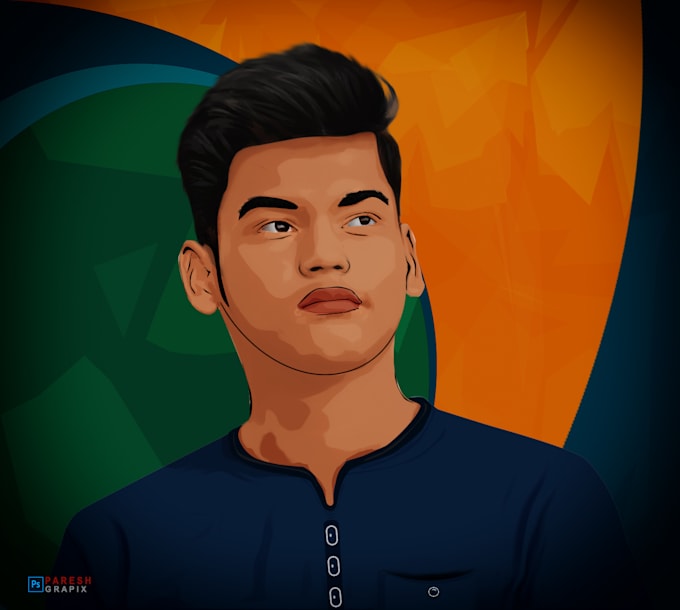 Do vector art i am really good at illustrator by Pareshsrichanda | Fiverr