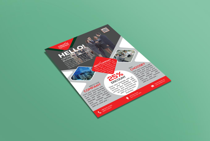 Create a unique promotional flyer or poster under 24 hours by Graphic ...