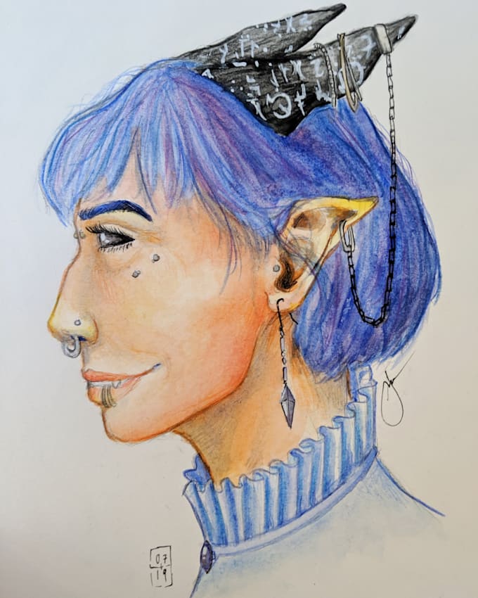 Draw your original character by Spritchart | Fiverr