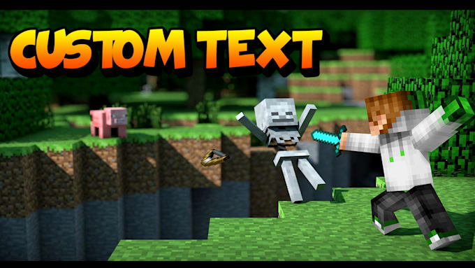 Miniature minecraft 3d fully customized any skin by The_recy | Fiverr