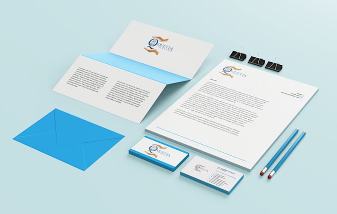 Create professional stationery design by Hamzashahwani00 | Fiverr