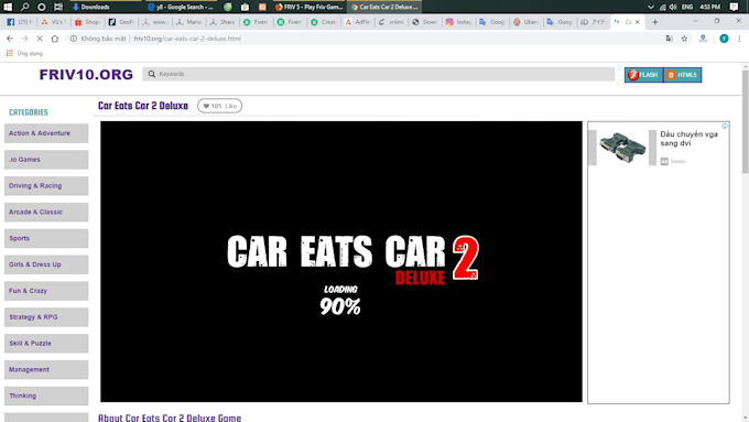 Create a website with many html5 games on browsers written in php by Vietvv | Fiverr