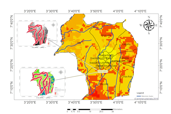 Create Geospatial Maps Vector Maps And Do Spatial Analysis By Mcaniel