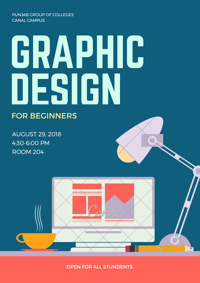 Design professional and creative posters by Amnaazfar | Fiverr