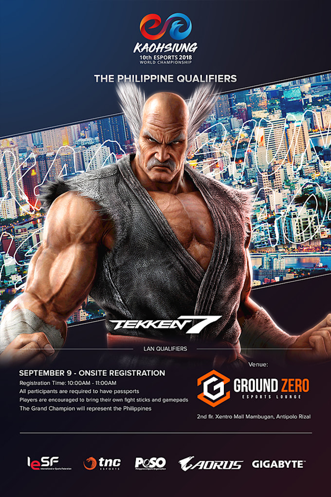 Design an professional poster for a gaming event by Jpsevz | Fiverr