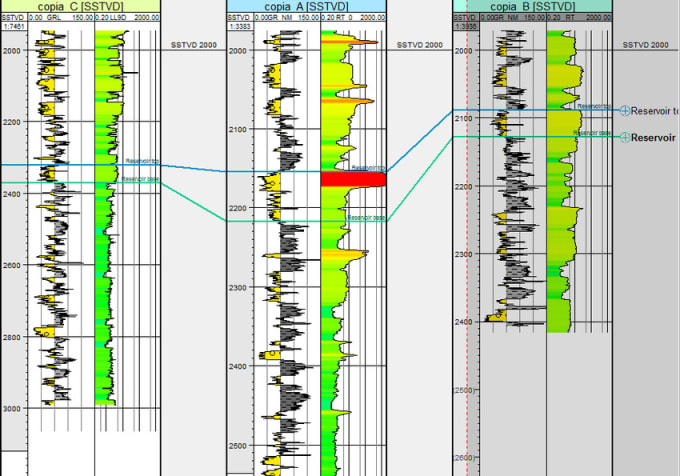 Perform interpretation of seismic data and generate time depth maps by ...