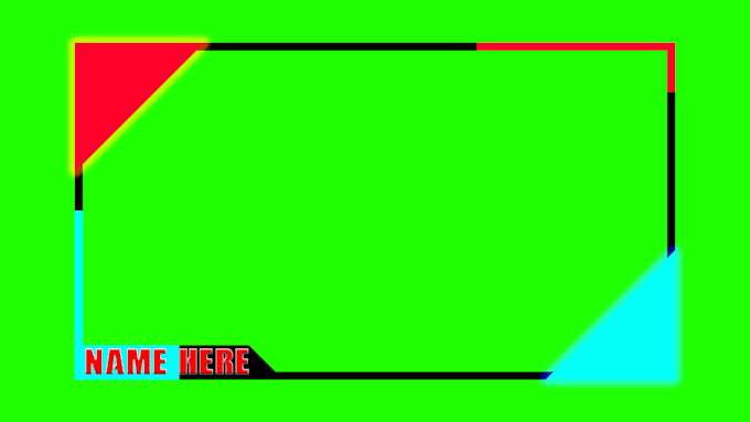 Create an animated webcam border or overlay by Oliv3ryt | Fiverr