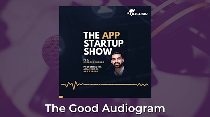Create an awesome audiogram for your podcast by Huiehuie | Fiverr
