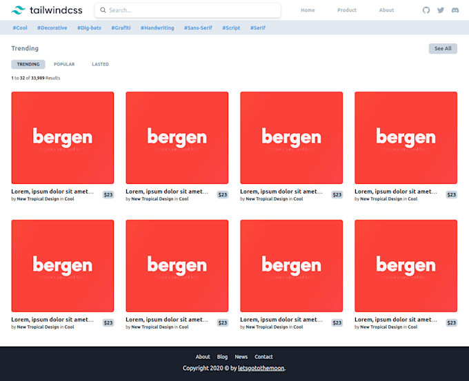 Convert all design format to html responsive tailwindcss by Suogid | Fiverr