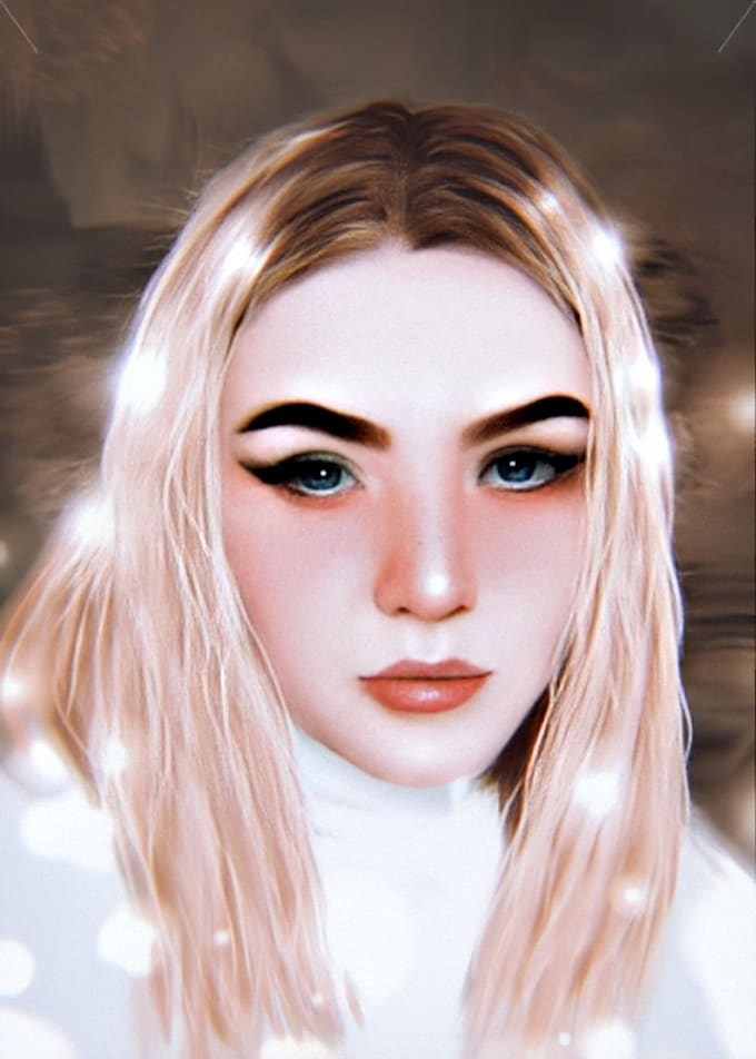 Draw a portrait like real with realistic style by Lion18art | Fiverr