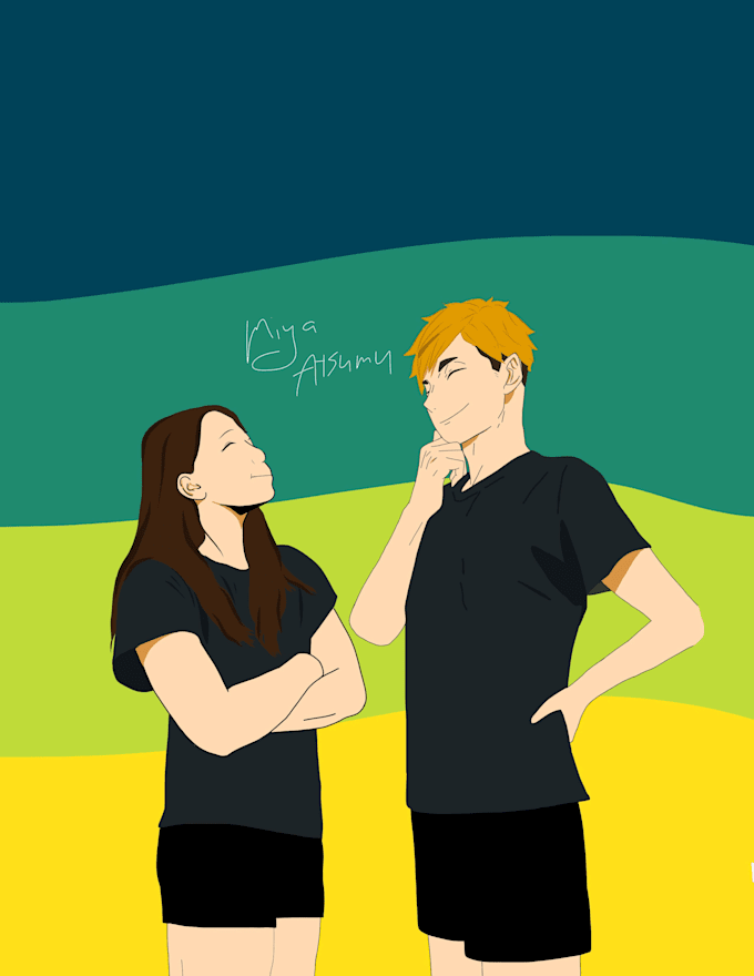 Draw a cartoon version of anyone by Junyi15 | Fiverr