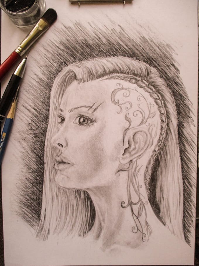 Draw a highly detailed drawing from your pics or ideas by Penciltouch ...