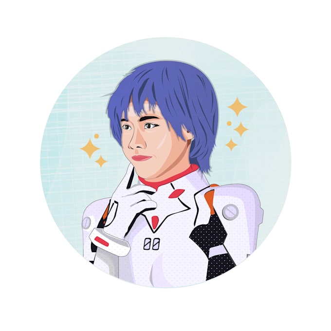 Sketch paint illustrate portrait gift profile drawing by Cqmesina | Fiverr