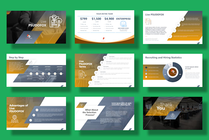 Design premium powerpoint presentation design by Rkdesigns1997 | Fiverr