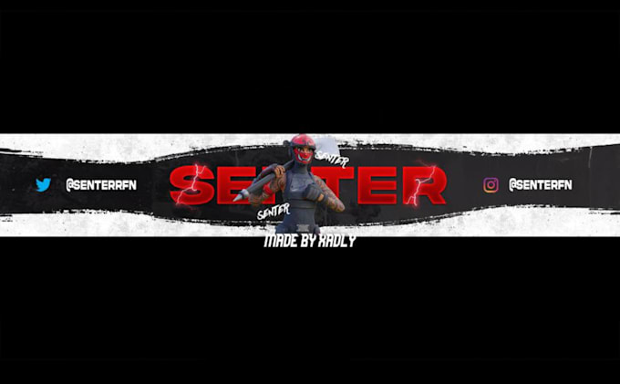 Make a custom 3d fortnite logo banner or header by Basblokzijl | Fiverr