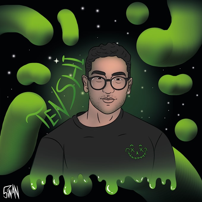 Create you a unique profile picture by Sinancymz | Fiverr