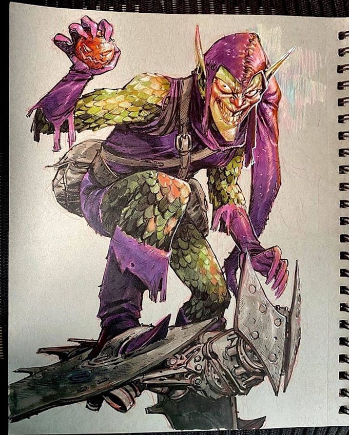 Draw a fantasy illustration concept art by Amrarasar | Fiverr