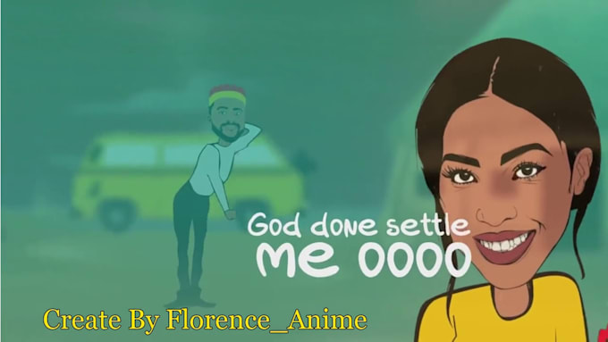 Create 2d cartoon music video animation and 2d music lyrics for your ...