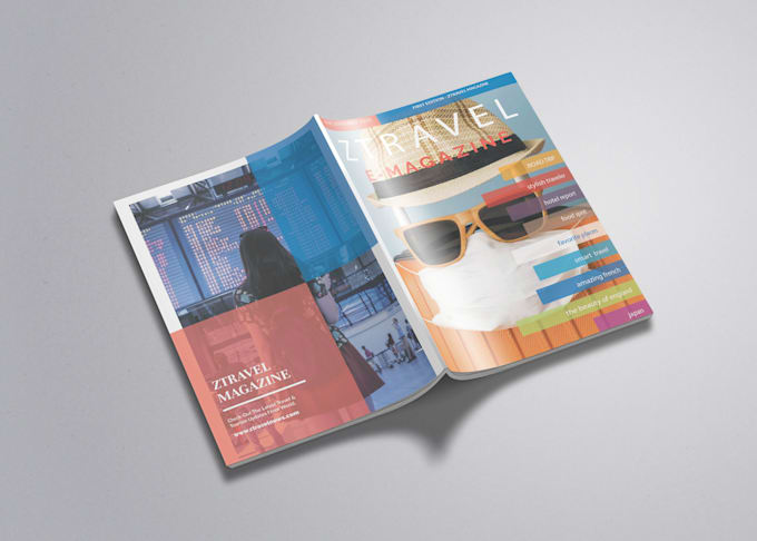 Design magazine or book cover, layout design by Vj9286 | Fiverr