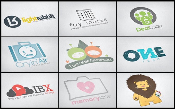 Design 2 unique professional logo concept for your website,company ...