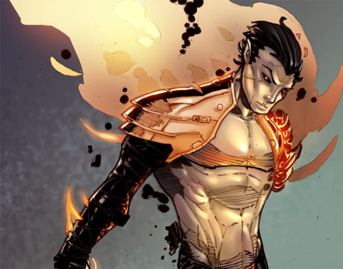 Illustrate amazing comic book art for you by Ajpasakhelbo | Fiverr