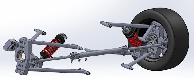 Design 2d cad drawing into 3d solidworks model by Ufgraphics | Fiverr