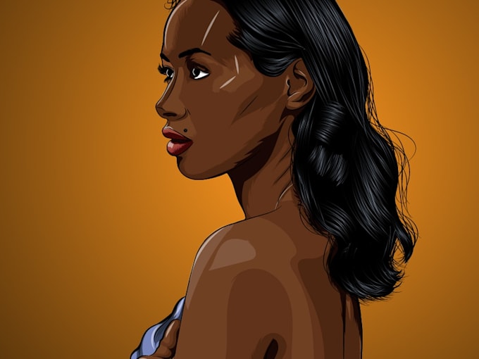 Draw a realistic cartoon portrait from your photo by Piusanthony001 ...