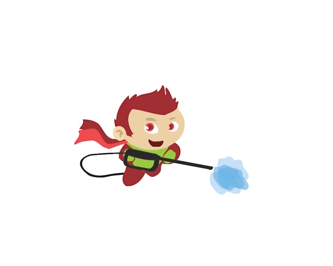 Do create hero cleaning logo design for your company by Toni_martin ...