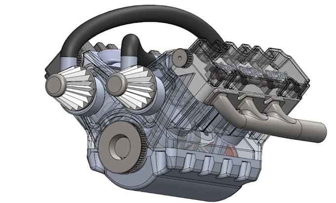 Do 3d mechanical designs and assemblies in solidworks and fusion 360 by ...