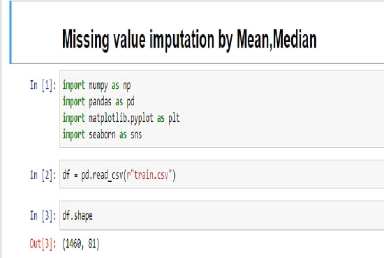Do data cleaning, machine learning, data analysis in python by ...