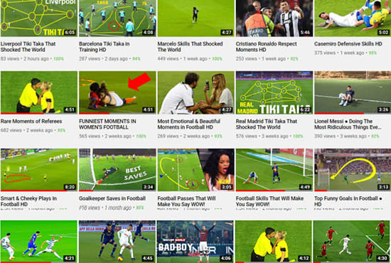 Create monetizable football or soccer video for your youtube channel by ...