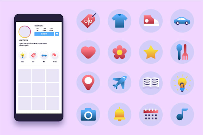 Design custom svg icon by Mannanrajpoot | Fiverr