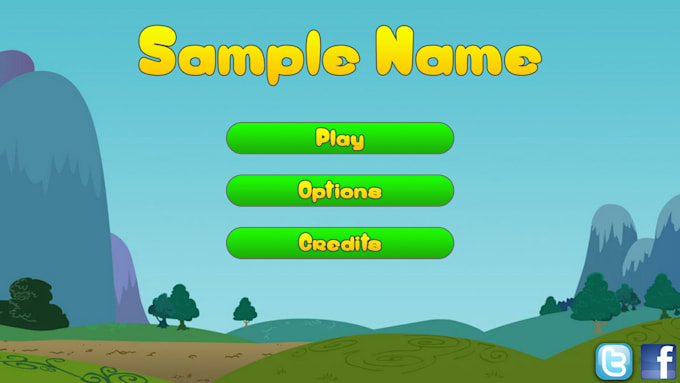 Make a main menu for your game by Skullleeep | Fiverr