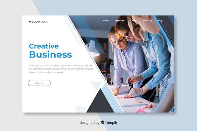 Create business website design by Aamirkhan762 | Fiverr