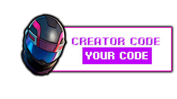 Make a support a creator code logo for you by Haipperi | Fiverr