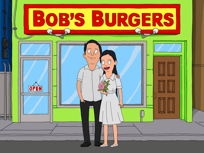 Make a custom portrait in bobs burgers style by Chanooi | Fiverr