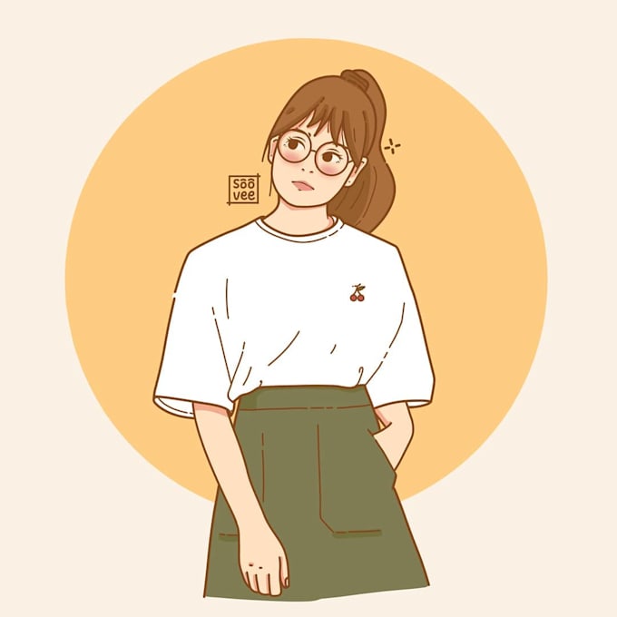 Draw korean cartoon style by Imajistik | Fiverr