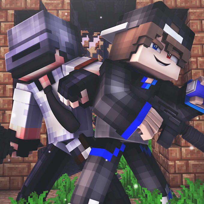 Create a scenery minecraft avatar render by Wood_ultra | Fiverr