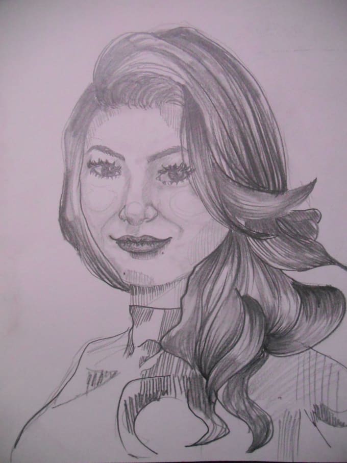100 percent real hand made portrait and sketch by Pragati820 | Fiverr