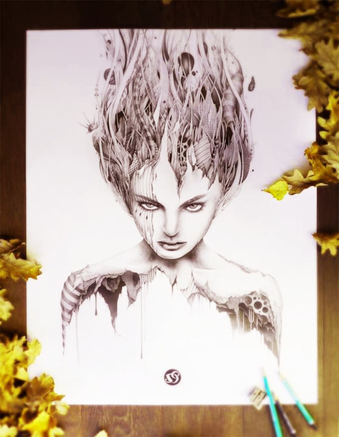 Draw, illustrate, make any art work you ask me by pencil by Jubayer ...