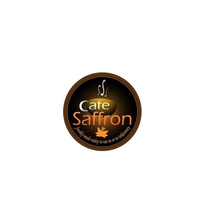 Design cafe saffron logo in 1 day by Minnie_galvan | Fiverr