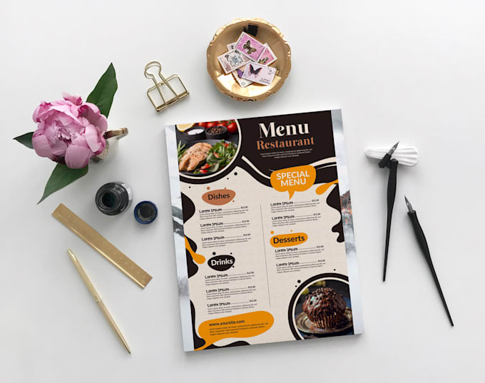 Design modern creative restaurant food menu card by Faizashafaat112 ...