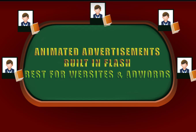 Design animated flash or html5 banners, ads, fleyers for your website ...