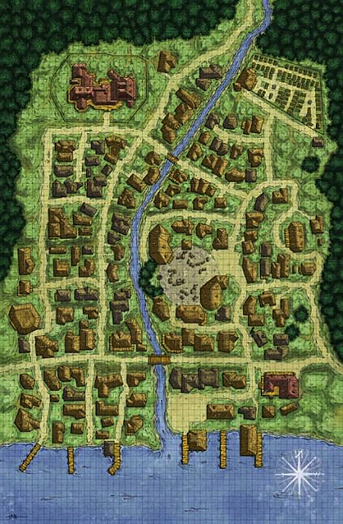 Design a custom city map by Apnarkisu | Fiverr