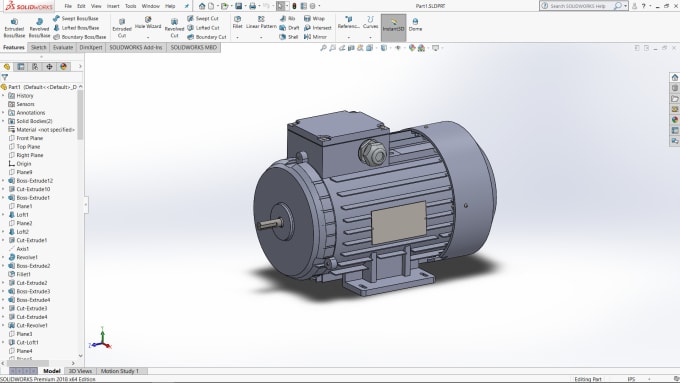 Do mechanical 3d or 2d cad design using solidworks by Abrar_shakib | Fiverr