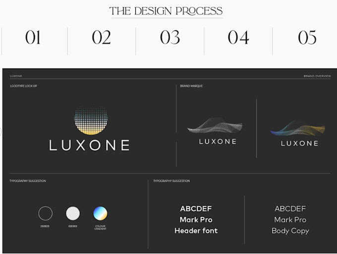 Design you an amazing brand identity by Mariadeangp | Fiverr